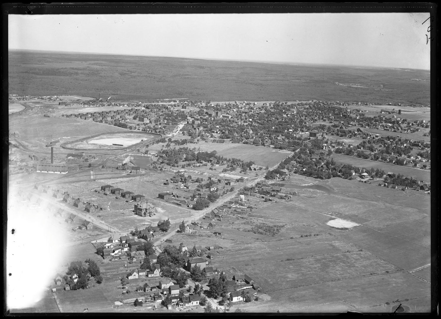 Aerial Photograph Of Overview Mine And Town Springhill Nova Scotia aerial-photograph-of-overview-mine-and-town-springhill-nova-scotia